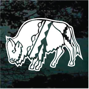 White Buffalo Car Window Decals & Stickers | Decal Junky