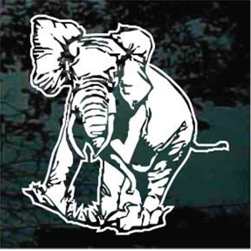 Elephant Decals & Stickers for Cars, Trucks, and Windows