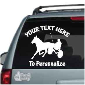 Solid Harness Racing Decals & Car Window Stickers | Decal Junky