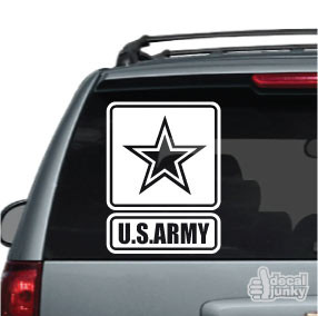 US Army Logo Car Window Decals & Stickers | Decal Junky