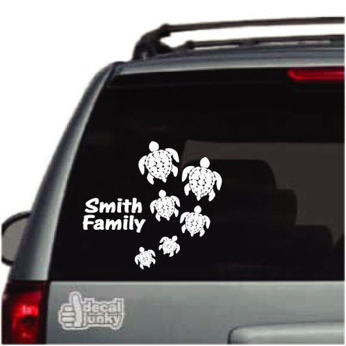 Turtle Family Car Decals Buy Turtle Family H909 8.5 Inch Sticker Decal