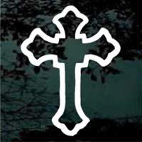 Christian Cross Car Decals & Stickers | Decal Junky