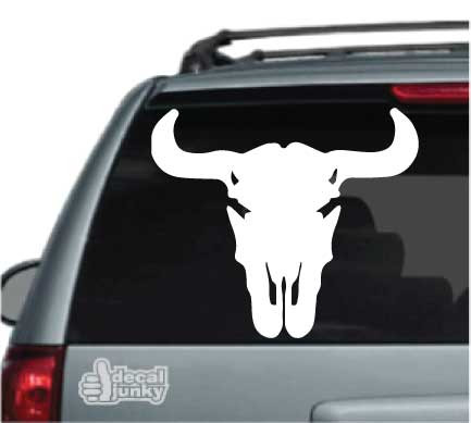 Buffalo Skull Decals & Stickers for Cars, Trucks, and Windows