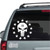 3 Percenter Stars Skull Decals & Stickers | Decal Junky