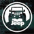 Round Jeep Decals & Stickers | Decal Junky