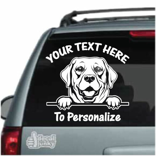 Labrador Retriever Decals Stickers for Cars Trucks Windows