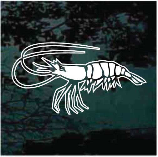 Realistic Shrimp Decals & Stickers | Decal Junky