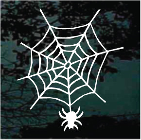Spider Building Web Car Decals & Window Stickers | Decal Junky
