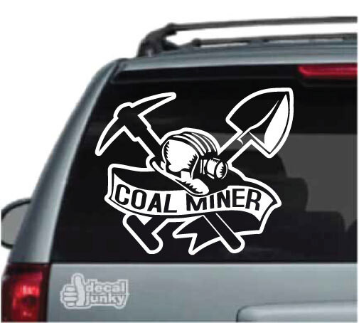 Coal Miner Decals Stickers for Cars Trucks Windows