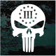 3 Percenter Skull Decals & Stickers | Decal Junky