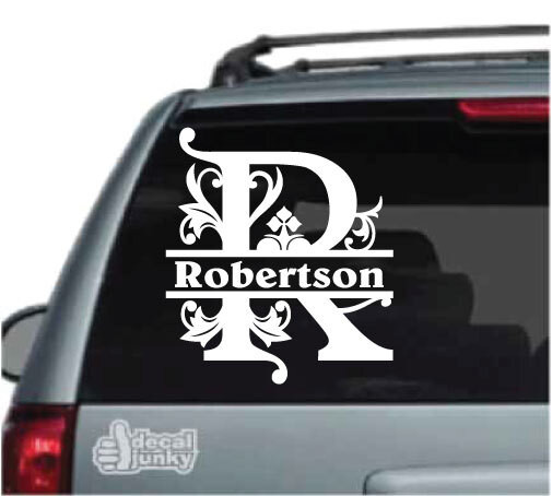Regal Split Monogram Decals Stickers for Cars Trucks Windows