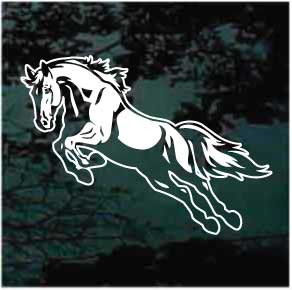 Running Stallion Horse Decals & Car Window Stickers | Decal Junky