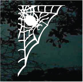 Spider Web Decals Car Window Stickers Wall Decals Design (01)