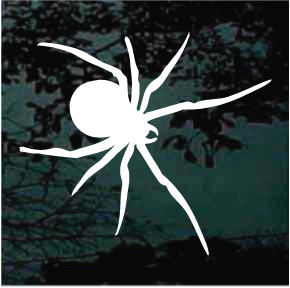 Solid Spider Car Decals & Window Stickers | Decal Junky