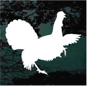 Turkey Silhouette Car Decals & Stickers | Decal Junky