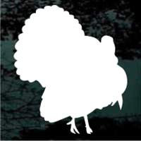 Solid Turkey Strutting Decals & Stickers | Decal Junky