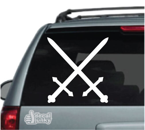 Swords Weapons Decals Stickers for Cars Trucks Windows
