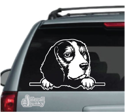 Beagle Car Decals & Stickers | Decal Junky
