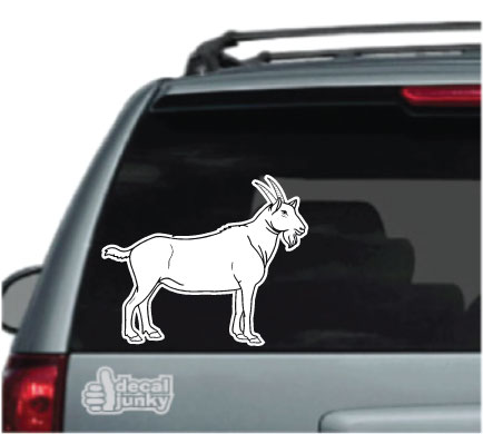 Goat Car Decals & Stickers | Decal Junky