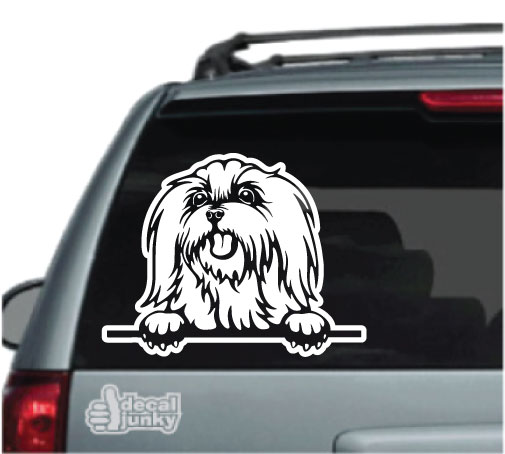 Maltese Car Decals & Stickers | Decal Junky