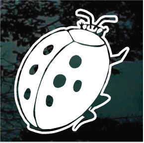 Detailed Ladybug Car Decals & Window Stickers | Decal Junky