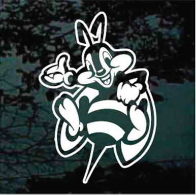 Cute Bee With Stinger Decals & Stickers Personalized | Decal Junky