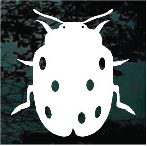 Solid Ladybug Car Decals & Window Stickers | Decal Junky