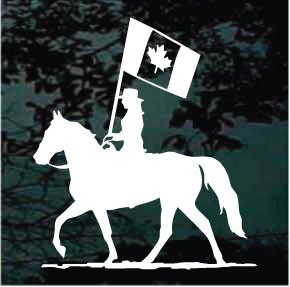 Canadian Rodeo Drill Team Car Decals & Window Stickers | Decal Junky