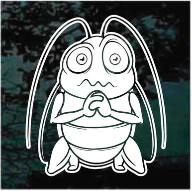 Cockroach Cartoon Decals & Car Window Stickers | Decal Junky
