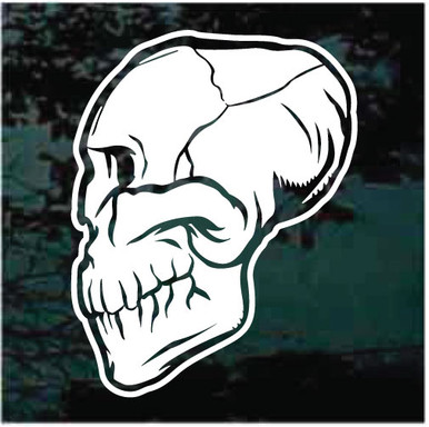 Human Skull Car Decals & Stickers | Decal Junky