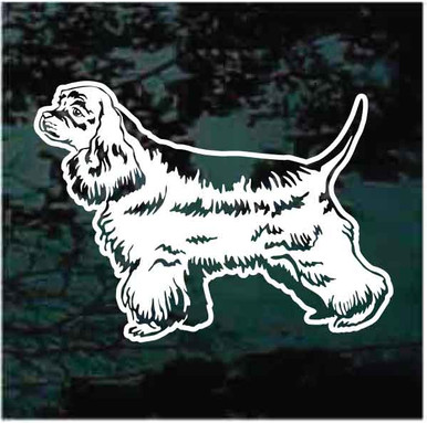 Cocker Spaniel Profile Car Decals & Window Stickers | Decal Junky