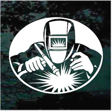 Oval Welding Decals Stickers for Cars Trucks Windows