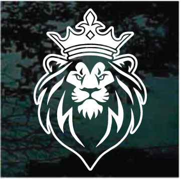 King Lion Car Decals & Window Stickers Customized | Decal Junky