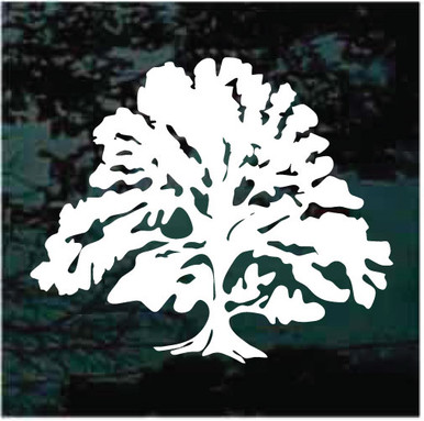 Big Oak Tree Window Decals & Stickers Customized | Decal Junky