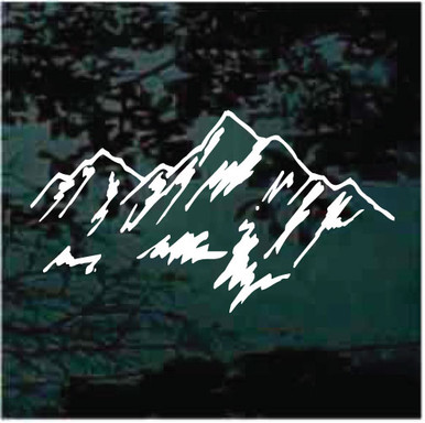 Custom Mountain Car Decals & Window Stickers | Decal Junky