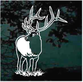 Bull Elk Decals Stickers for Cars Trucks Windows