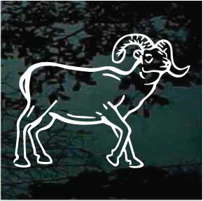 Amazing Ram Car Decals & Window Stickers | Decal Junky