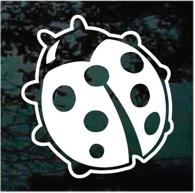 Cartoon Ladybug Car Decals & Window Stickers | Decal Junky