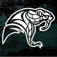 Rattlesnake Head Car Window Decals & Stickers | Decal Junky