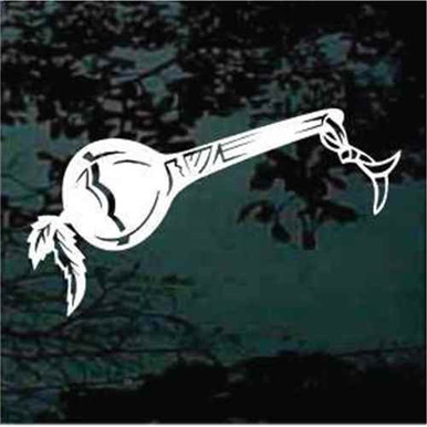 Native American Rattle Decals & Window Stickers