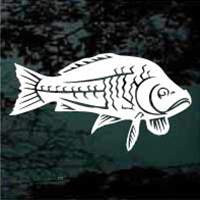 Carp Fish Decal & Carp Fish Window Sticker