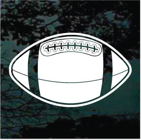 Classic Football Car Decals & Window Stickers | Decal Junky