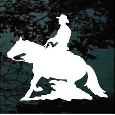 Reining Horse Decals & Stickers for Cars, Trucks, and Windows