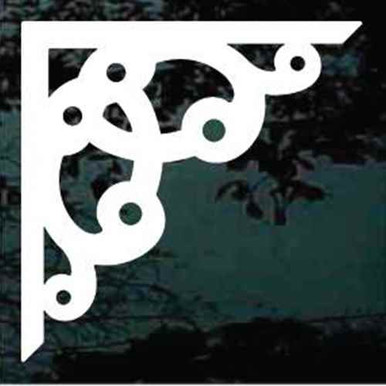 Corner Decals & Window Stickers - Corner Decal Design #18