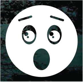 Smiley Face Window Decals Car Stickers (03)