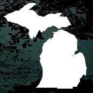 State of Michigan Decal & Window Sticker