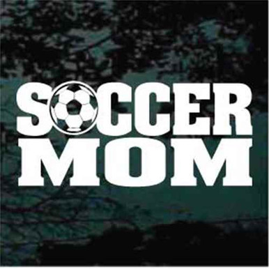 Soccer Mom Design Decals & Car Window Stickers | Decal Junky