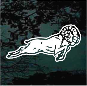 Ram Running Car Decals & Window Stickers | Decal Junky