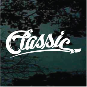 Classic Car Decals & Window Stickers Customized | Decal Junky