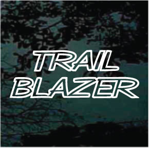Trail Blazer Decals & Car Window Stickers | Decal Junky